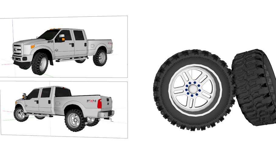 Interco SS-M16 Tire | 3D Warehouse