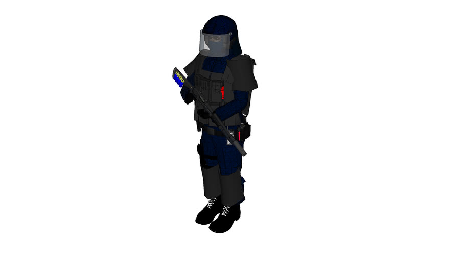 Riot Police | 3D Warehouse