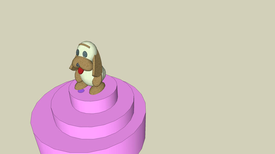 toontown wedding cake | 3D Warehouse