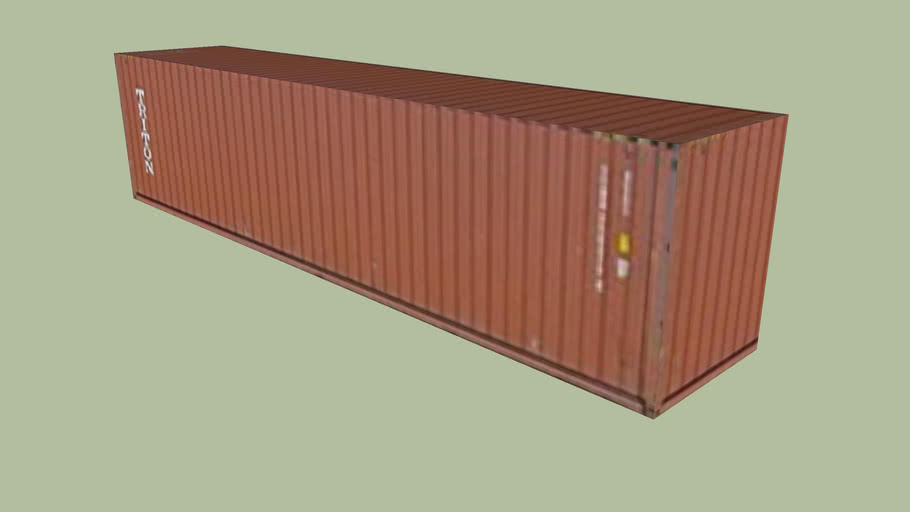 Triton Container - 40' | 3D Warehouse
