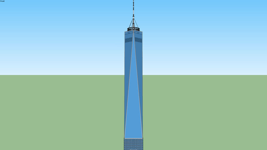 One World Trade Center (New Antenna) | 3D Warehouse
