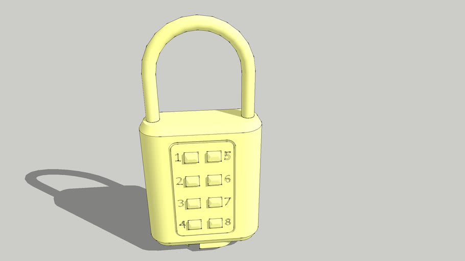 lock | 3D Warehouse