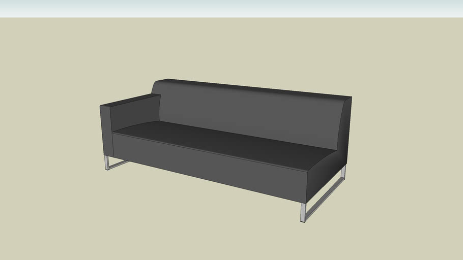 Leather sofa | 3D Warehouse