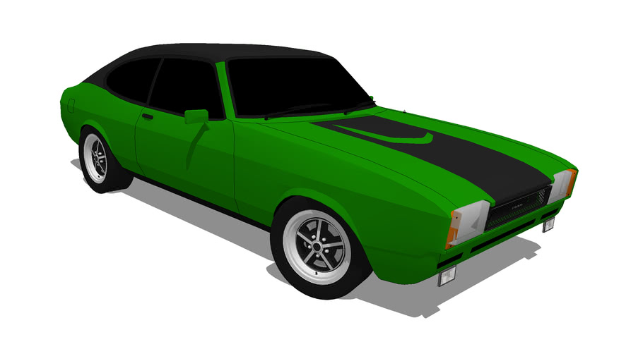 Modified Ford Capri Mk2 | 3D Warehouse