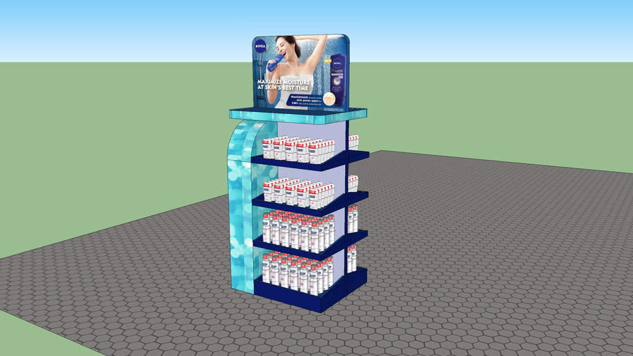 Display Standee_Nivea Women | 3D Warehouse