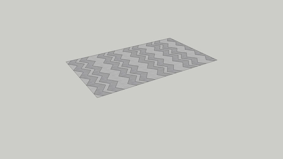 Zigzag floor pattern | 3D Warehouse