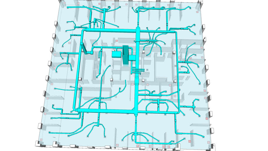 HVAC single floor | 3D Warehouse