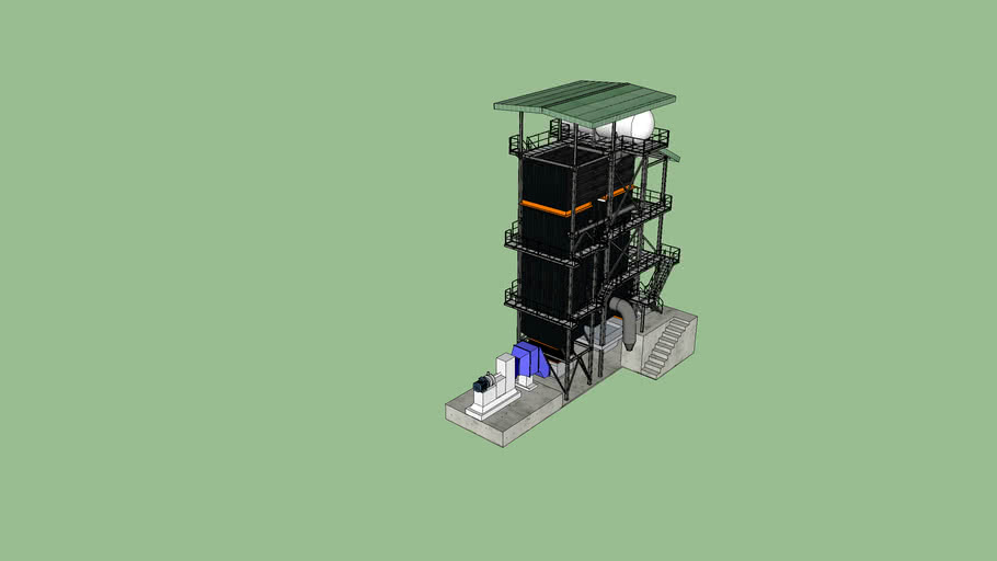 Boiler and Structures | 3D Warehouse