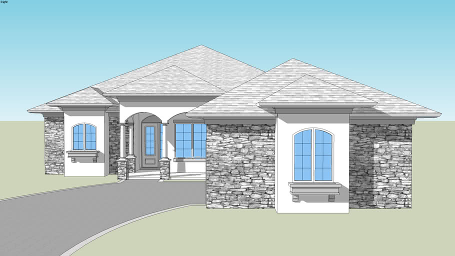 Energy Smart Home Plan-217 | 3D Warehouse