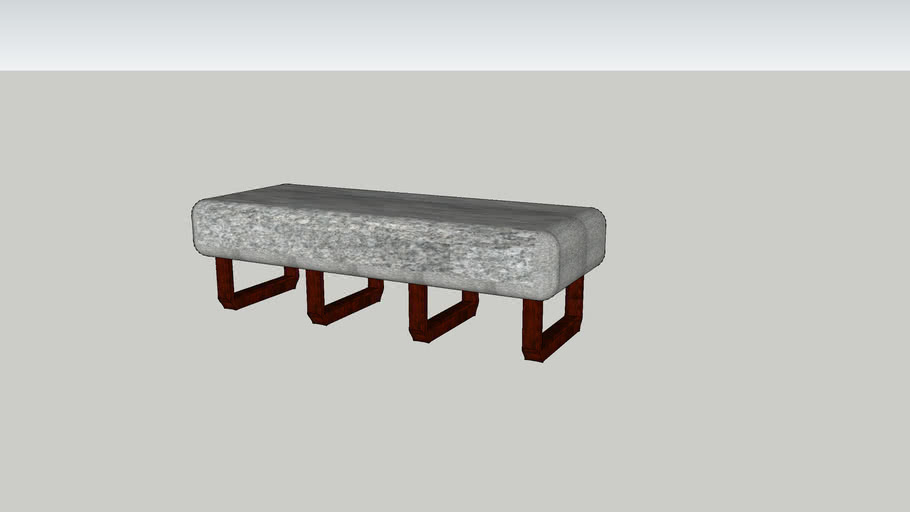 Marble Bench | 3D Warehouse