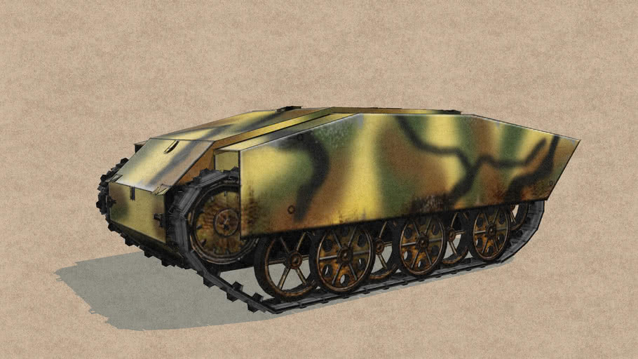 Sd.Kfz. 304, NSU Springer | 3D Warehouse