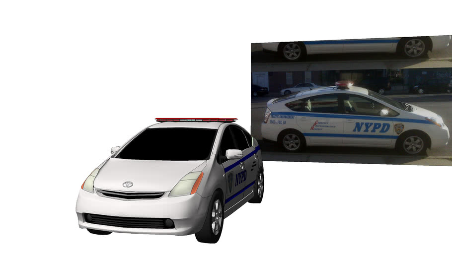 nypd prius | 3D Warehouse