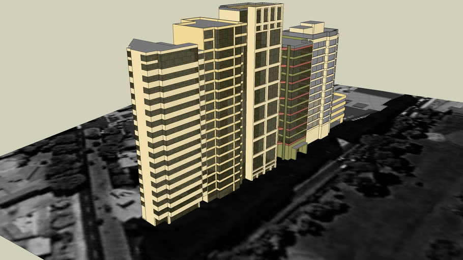 edificios en el golf | 3D Warehouse