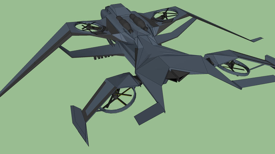 VTOL Concept Aircraft | 3D Warehouse
