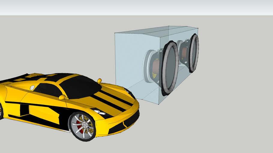 speaker box | 3D Warehouse