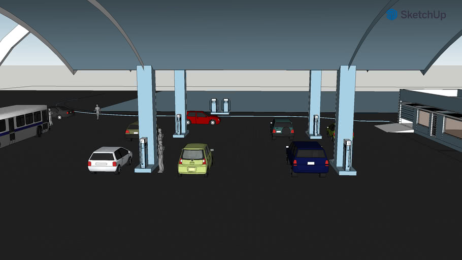 My Gas Station | 3D Warehouse