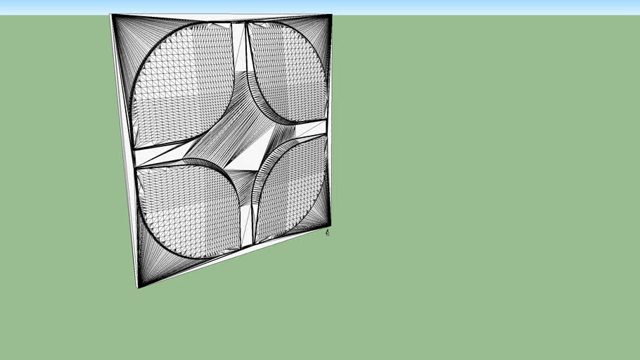 placa gesso 3d 03 | 3D Warehouse