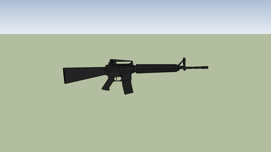 arma larga m16 | 3D Warehouse