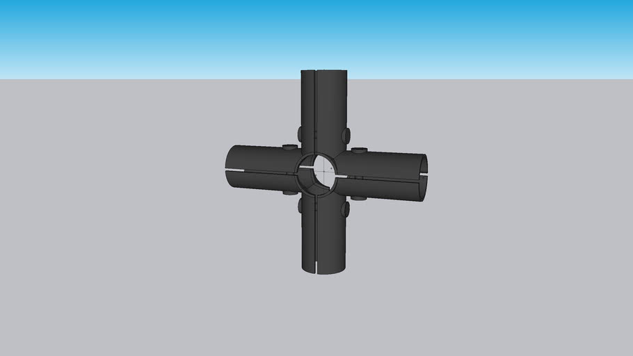maker pipe - 5 WAY CONNECTOR | 3D Warehouse