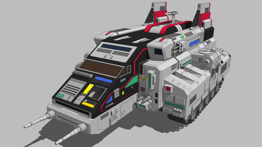 Space Sheriff Gavan GavionTank/宇宙刑事ギャバン ギャビオン(Finish！！) | 3D Warehouse