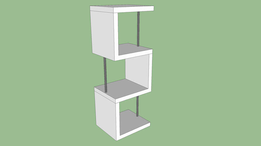 modern bookcase | 3D Warehouse