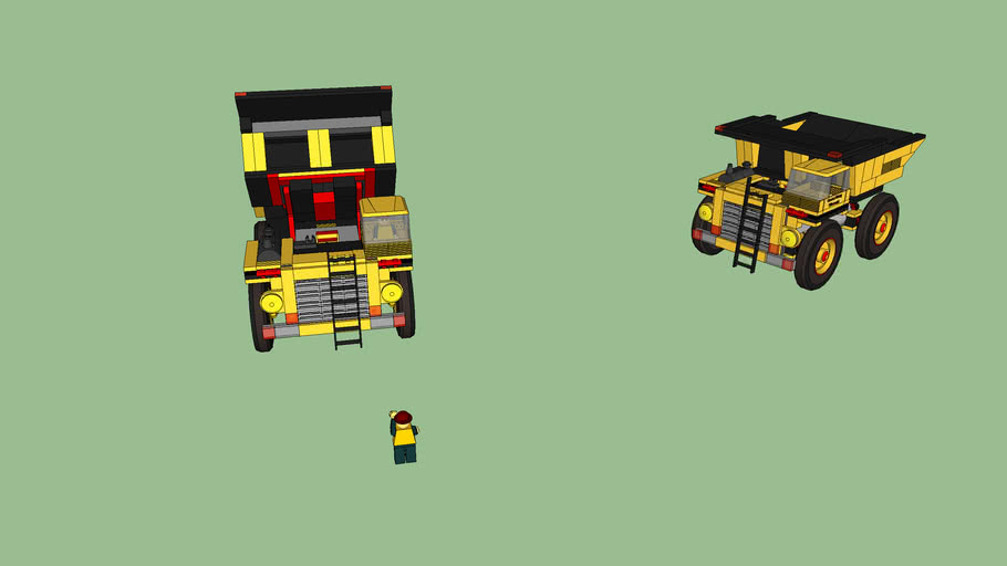 Lego Mining Vehicle | 3D Warehouse