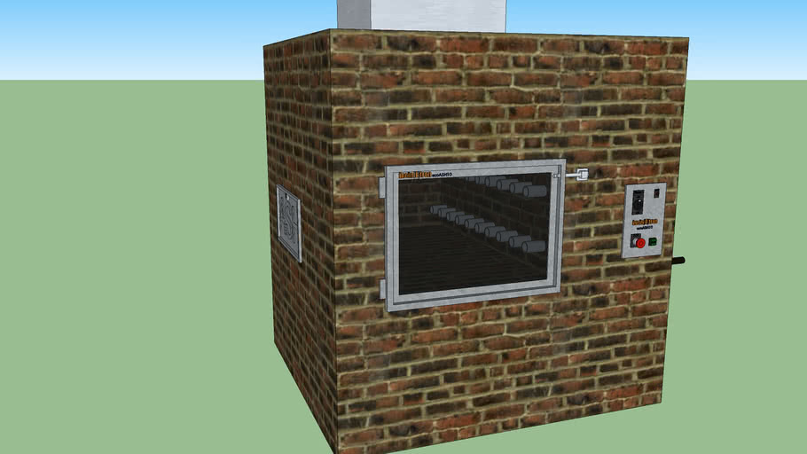 incin E tron garbage incinerator | 3D Warehouse