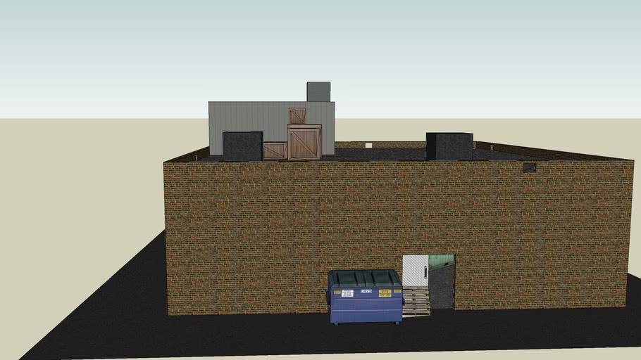 Abandoned Factory/Storage facility. | 3D Warehouse