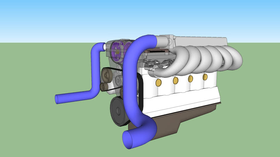 2jz toyota engine | 3D Warehouse