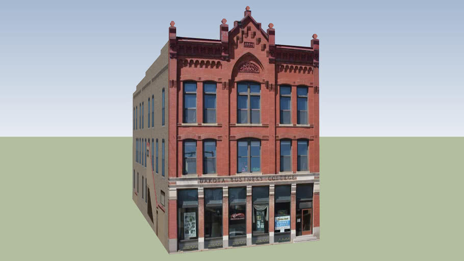 Masonic Block in Fargo, ND | 3D Warehouse