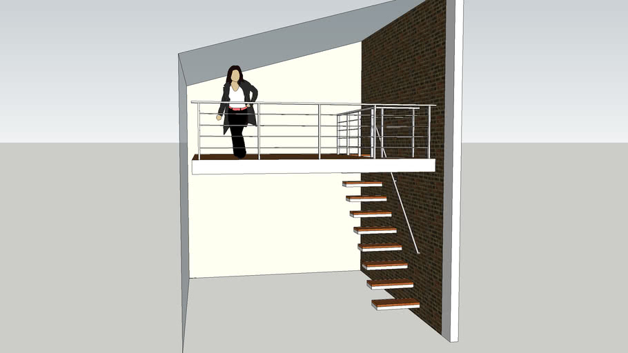 Loft Design for a residential project | 3D Warehouse