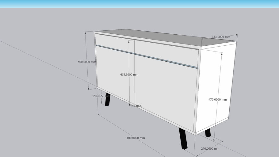 buffet | 3D Warehouse