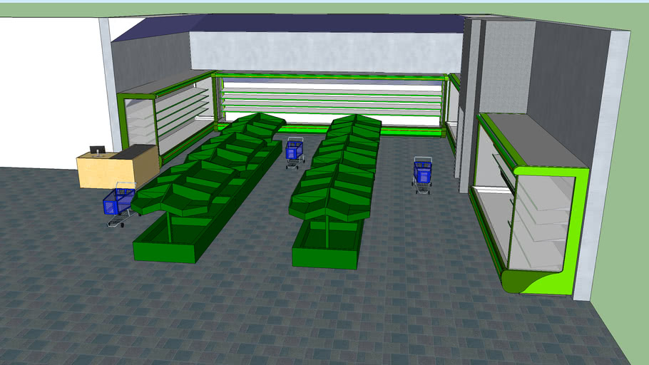 Super market | 3D Warehouse