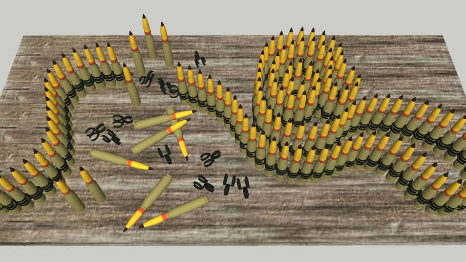 30mm Ammunitions Chain | 3D Warehouse