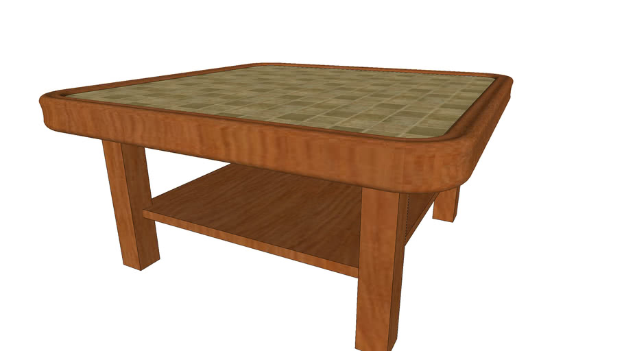 Table low 1m*1m | 3D Warehouse