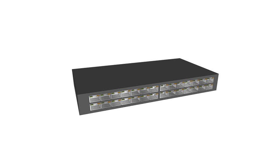 24 port switches | 3D Warehouse