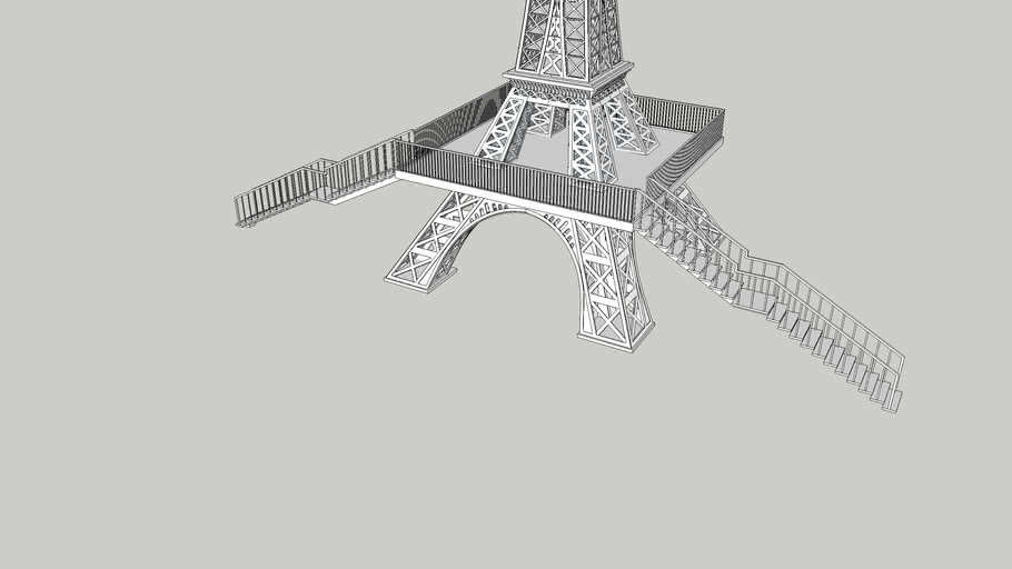 thap eiffel | 3D Warehouse
