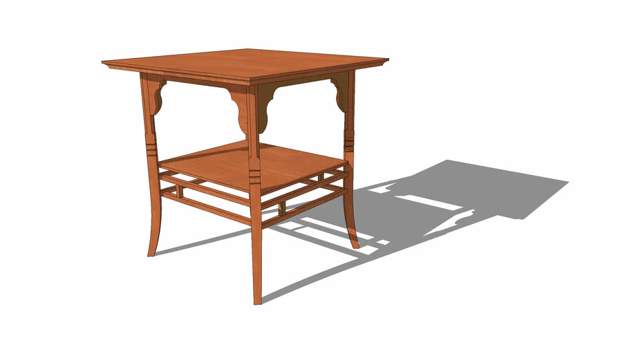Anglo-Japanese side table | 3D Warehouse