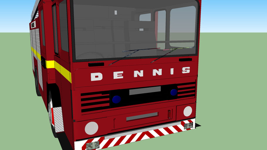 Dennis Fire Engine | 3D Warehouse