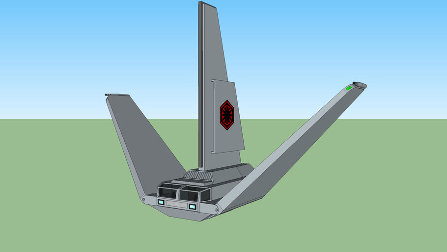 Xi Light Shuttle (Episode VIII) | 3D Warehouse