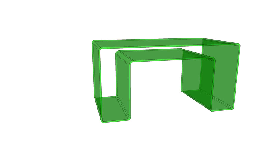 Tavolo in plexiglass colorato | 3D Warehouse