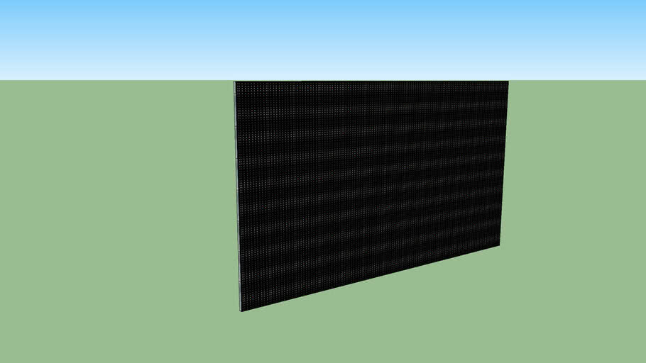 LEDSCREEN 16/9 | 3D Warehouse