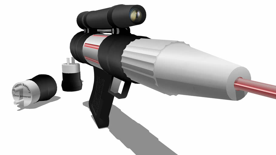 Pistolet laser | 3D Warehouse