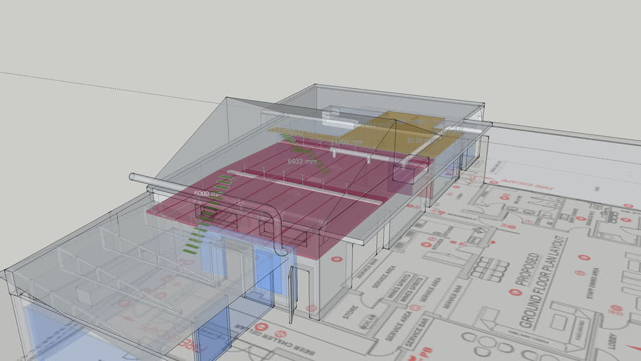 New plan prep room inbound and dispatch rev 2 | 3D Warehouse