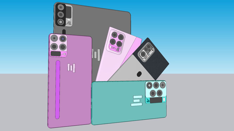 smartphone and tablet | 3D Warehouse