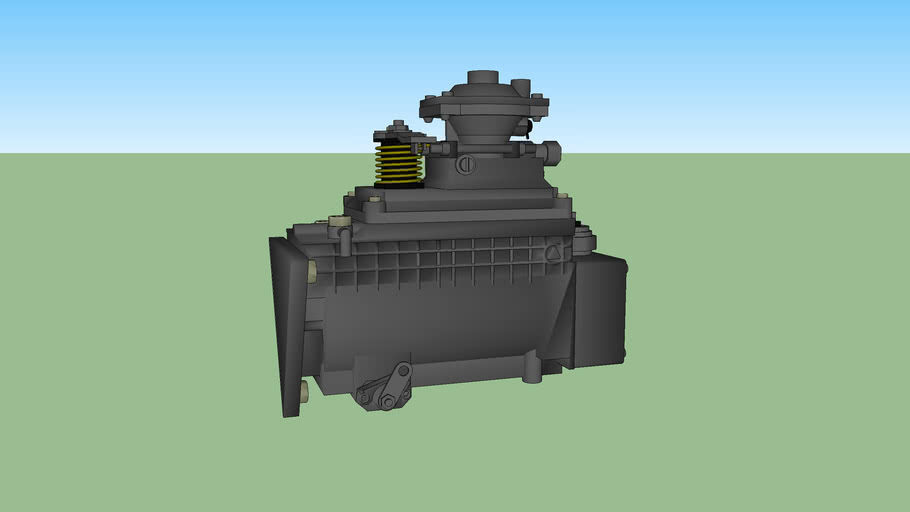Bosch ve diesel pump | 3D Warehouse