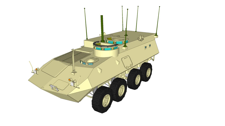 USMC - Light Armored Vehicle Command and Control | 3D Warehouse