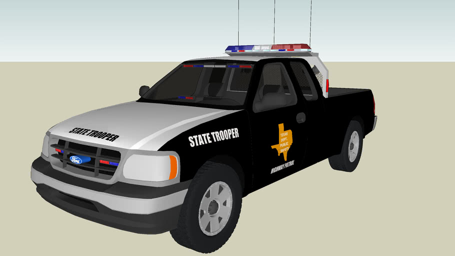 Texas DPS Highway Patrol Ford F-150 | 3D Warehouse