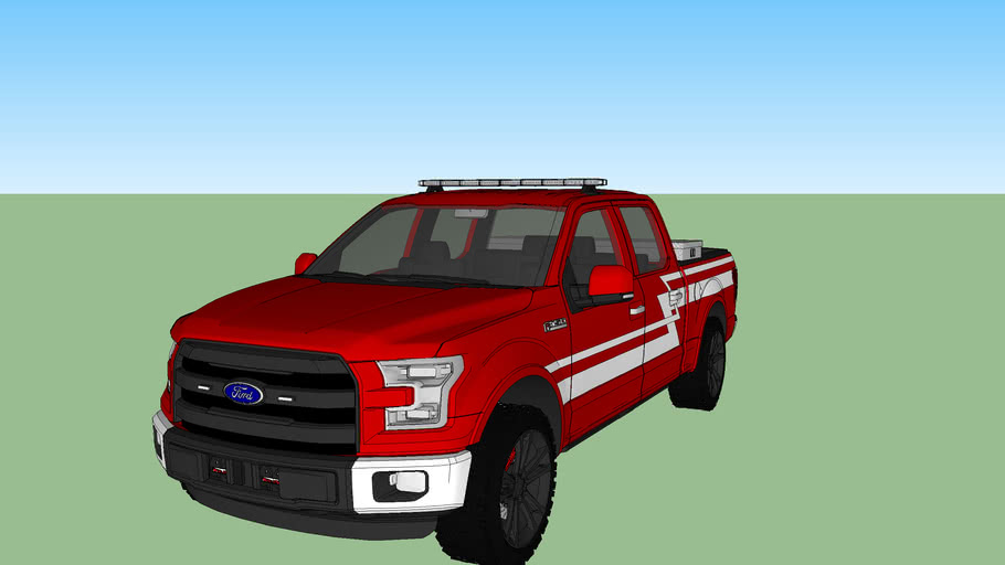 F-150 Fire Chief's Truck | 3D Warehouse