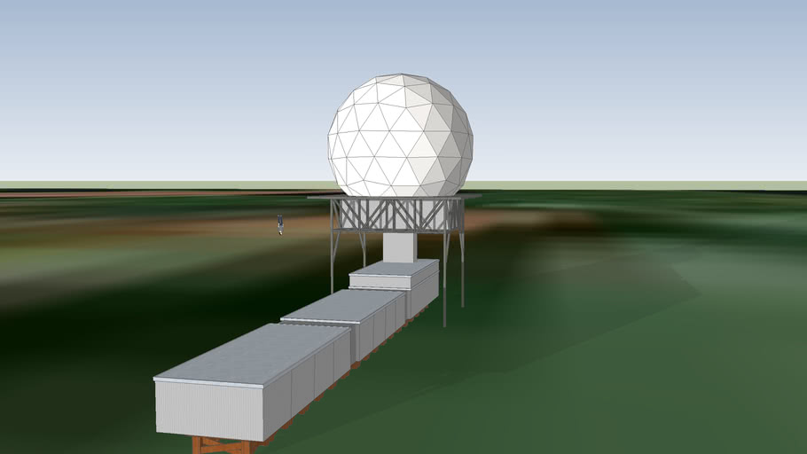 Dew line Radar | 3D Warehouse